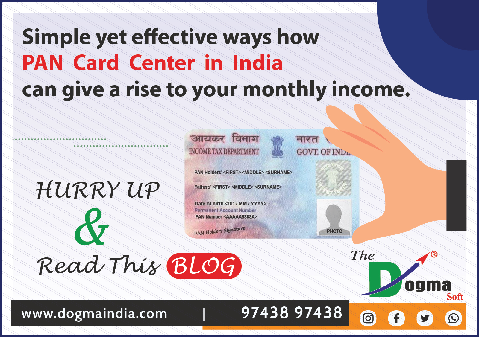 Simple yet effective ways how PAN Card Center in India can give a rise ...