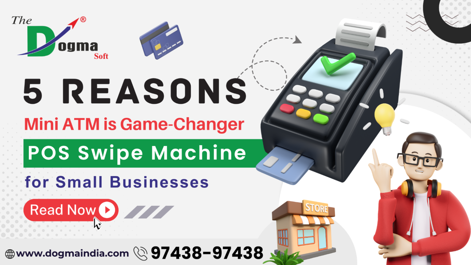 5 Reasons Mini ATM is Game-Changer POS Swipe Machine for Small ...